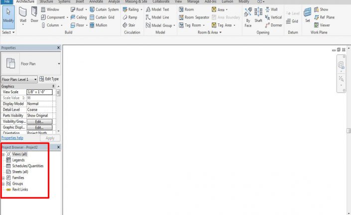 آدرس دهی به تمپلیت Revit - آموزش رویت | آموزش Revit | آموزش رویت معماری